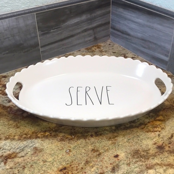 Rae Dunn | Kitchen | Rae Dunn Serve Tray With Handles | Poshmark